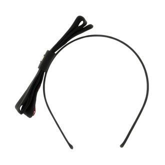 Valentino Garavani Femme, Accessoires, Noir, Taille: ONE Size Bow Headband