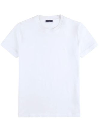 Fay t-shirt en piqué - Blanc
