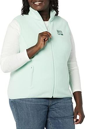 Amazon Essentials Disney | Marvel | Star Wars | Princess Gilets en Polaire Femme, Marvel Comic Logo, XL