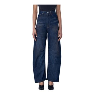 Maison Margiela Weit geschnittene Jeans - - Jeans - Damen - Blau - W29