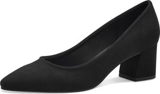 Marco Tozzi Damen Pumps Spitz mit Blockabsatz, Schwarz (Black), 38 EU