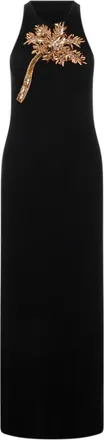 Paco Rabanne Femme, Robes, Noir, Taille: 38 FR Robe Long Dress