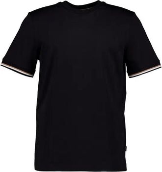 HUGO BOSS Herren T-Shirt schwarz Baumwolle