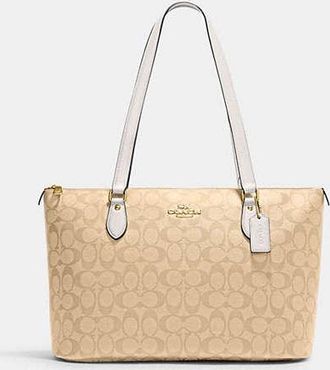Coach Gallery Tote Aus Charakteristischem Canvas