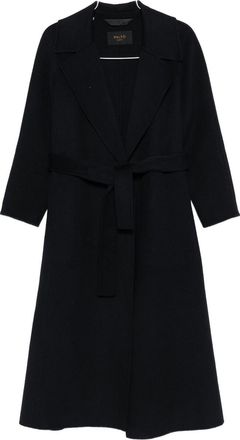 Palt&ograve; Manteau Au Genou - Bleu