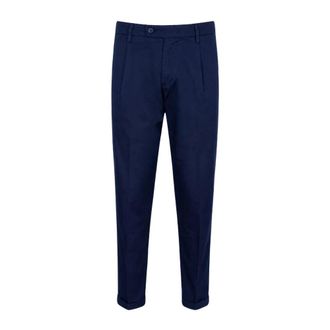 Re-hash Bundfaltenhose - - Trousers - Herren - Blau - W31