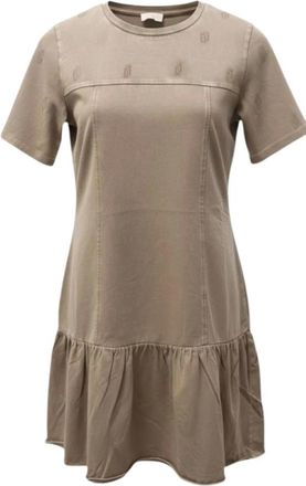 Liu Jo Femme, Robes, Beige, Taille: 40 FR Liu Jo Robes Beige