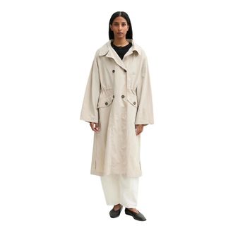 Marc O'Polo Manteau coupe d&eacute;contract&eacute;e - Femme - Manteaux - Beige - Taille: 38 FR
