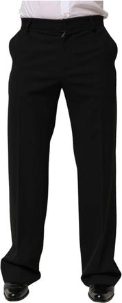 Dolce & Gabbana Homme, Pantalons, Noir, Taille: L Pantalon de ville