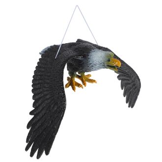 BESPORTBLE Gro&szlig;e Gartenfigur aus Kunststoff Realistische Vogelabwehr zum Aufh&auml;ngen Winddrehende Dekoration f&uuml;r Garten Terrasse Zaun Sch&uuml;tzt vor V&ouml;geln und Sorgt 