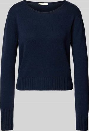 0039 Italy Strickpullover aus Kaschmir-Mix mit Rundhalsausschnitt