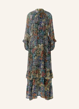 Oui Kleid Mit R&uuml;schen gelb
