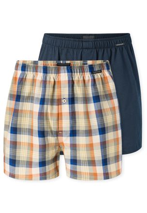 Schiesser Weiter Boxer SCHIESSER Boxershorts Multipack, Herren, Gr. 6, 901, sonstiges, Webqualit&auml;t, Obermaterial: 100% Baumwolle, weit, Unterhosen, Eingriff mit