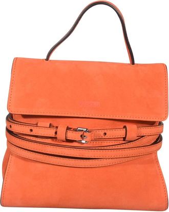 Moschino Femme, Sacs, Orange, Taille: ONE Size Tie Me Tote Bag