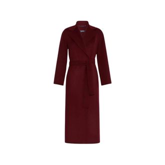 Max Mara Wollmantel aus Schurwolle - - Coats - Damen - Rot - 2XS