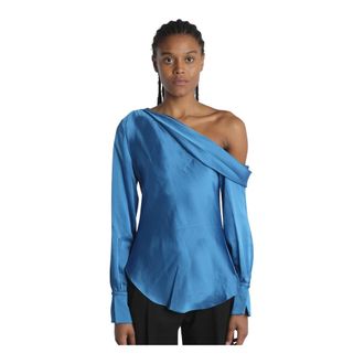 SIMKHAI Damen, Blusen & Hemden, Blau, XSGr&ouml;&szlig;e
