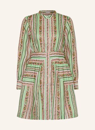 Mrs & Hugs Mrs & Hugs Hemdblusenkleid Aus Leinen gruen