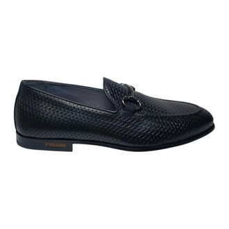 Pollini Mocassini Pelle - Homme - Chaussures - Noir - Taille: 39 EU