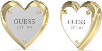 Guess Guess JUBE04209JWYGRHT-U Damen-Ohrringe aus Edelstahl, Legierter Stahl, Emaille