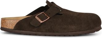 Birkenstock Homme, Chaussures, Brun, Taille: 45 EU Mules Boston en daim