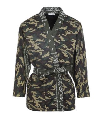 Arizona Love Veste Worker Quilt Camouflage Kaki, Collaboration Arizona Love x V&eacute;ronika Loubry