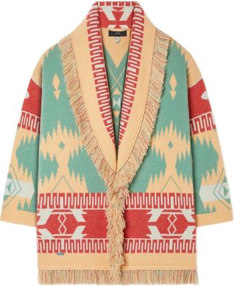 Alanui cardigan Icon en jacquard - Tons neutres