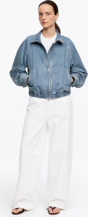 Arket Kurze Jeansjacke -Blau