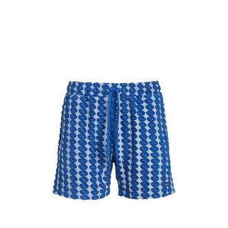 Maison Labiche Short &agrave; vagues en coton m&eacute;lang&eacute;