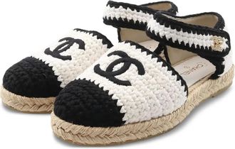 Chanel espadrilles Coco Mark - Blanc