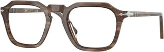 Persol unisex, Accessoires, Brun, Taille: 48 MM Po3292V 1208 Optical Frame