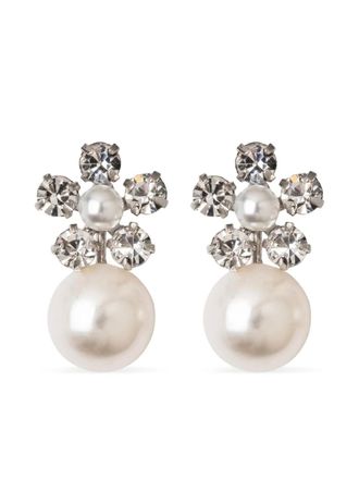 Jennifer Behr boucles doreilles Linden - Argent