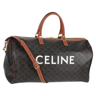 Celine Sac Week-end Vintage Pre-owned - Femme - Pre-owned - Noir - Taille: ONE Size