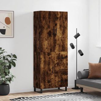 vidaXL Highboard R&auml;uchereiche 69,5x34x180 cm Holzwerkstoff Vidaxl