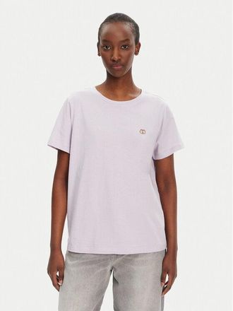 Twin-Set T-Shirt 251TT2040 Violett Regular Fit
