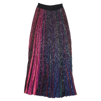 Missoni Femme, Jupes, Multicolore, Taille: 38 FR Midi Skirt