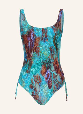 Charmline Charmline Shape-Badeanzug Aquatic Reptile blau