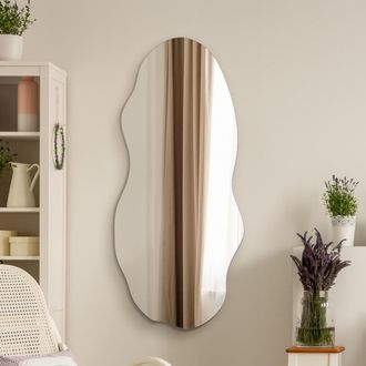 MirrorOutlet The Lacuna Wandspiegel, Rahmenlos, 100 x 45 cm