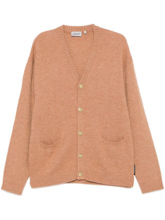 Carhartt Work in Progress cardigan Merton - Marron