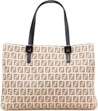 Fendi Damen, Pre-Owned, Beige, ONE SIZEGröße