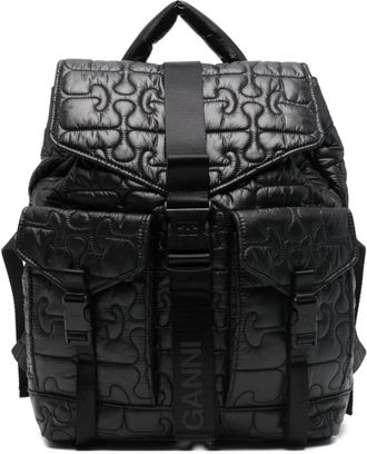 Ganni Rucks&auml;cke - Bags Black - Gr. unisize - in Schwarz - f&uuml;r Damen