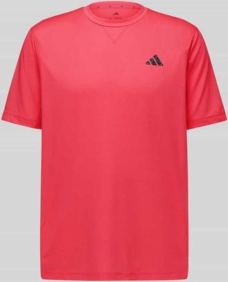 adidas Sport-T-Shirt mit Logo-Print