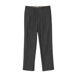 Incotex Morbide Hose mit B&uuml;gelfalte - - Trousers - Herren - Grau - L