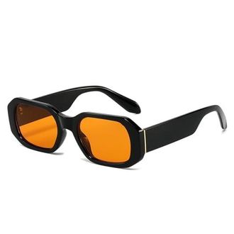 Generic Lunettes De Soleil Unisexes &Agrave; Monture Fine, Id&eacute;ales For Les Vacances, Trajets Quotidiens Et Soir&eacute;es(Red)
