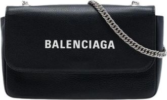 Balenciaga Pre-owned Everyday Wallet on Chain - Femme - Pre-owned - Noir - Taille: ONE Size