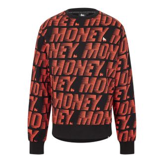 Money Clothing Sweatshirt f&uuml;r Herren/Damen Unisex, Lang&auml;rmlig (Schwarz)