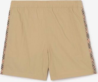 Burberry Short de bain avec Check, Size: XXXL