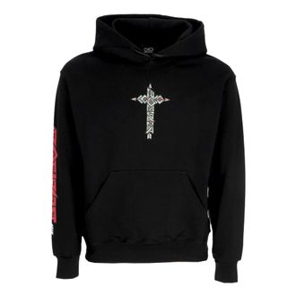 PROPAGANDA Schwarzer Hoodie Sebastian Langarm Sweatshirt - - Sweatshirts & Hoodies - Herren - Schwarzk - XS
