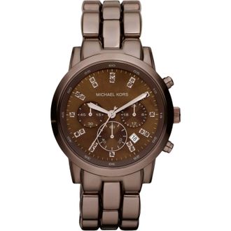 Michael Kors Damenuhr Quartz Braun