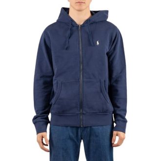 Ralph Lauren Zip-through Hoodie - - Sweatshirts & Hoodies - Herren - Blau - XL