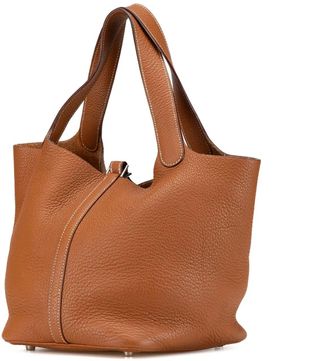 Herm&egrave;s Crossbody Bags - Clemence Picotin 22 - Gr. unisize - in Braun - f&uuml;r Damen